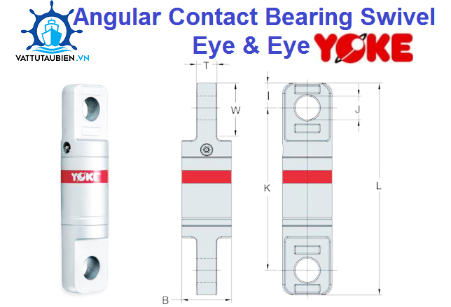 Angular Contact Bearing Swivel Eye & Eye - Vật Tư Tàu Biển